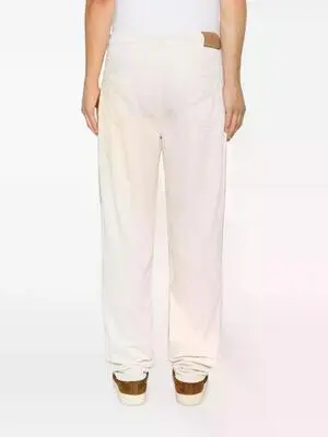 Brunello Cucinelli Off-white Corduroy Five-pocket Trousers - Neutrals