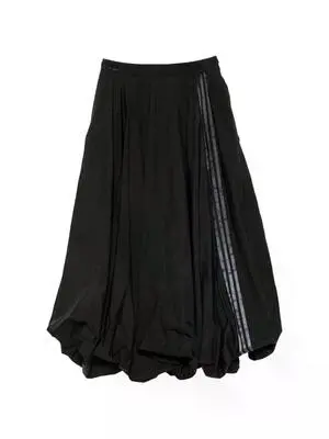 Y3 Maxi Skirt With Three-stripe Detail