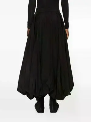 Y3 Maxi Skirt With Three-stripe Detail