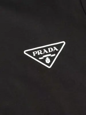 Prada 2010s Triangle-logo T-shirt