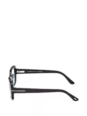 TOM FORD T-motif Rectangle-frame Glasses