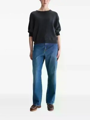 BELLEROSE Anglet Fine-knit Scoop-neck Sweater
