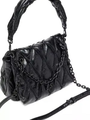 DIESEL® Charm-d Diamond-quilted Shoulder Bag
