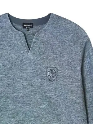 Giorgio Armani V-neck Sweatshirt