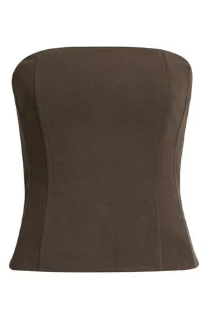 PACSUN Marissa Corset Top - Brown