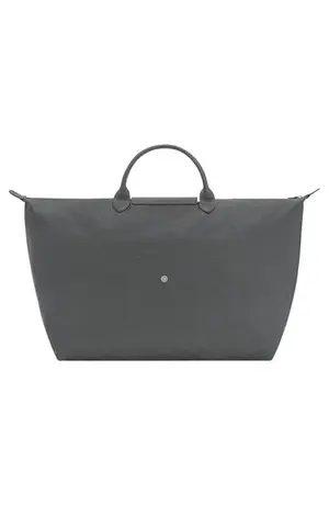 Longchamp Large Le Pliage Recycled Polyamide Travel Bag - Anthracite