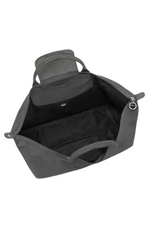 Longchamp Large Le Pliage Recycled Polyamide Travel Bag - Anthracite
