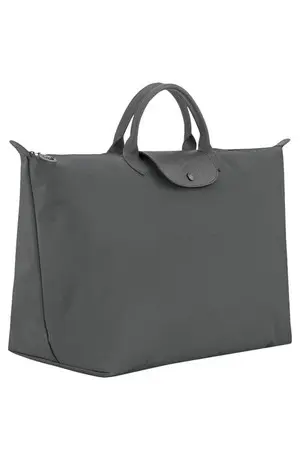 Longchamp Large Le Pliage Recycled Polyamide Travel Bag - Anthracite