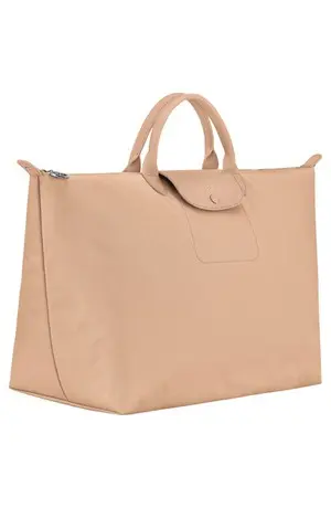 Longchamp Le Pliage Recycled Polyamide Travel Bag - Beige