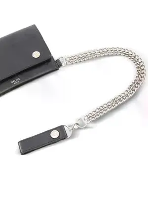 Celine 2000s Chain-strap Wallet