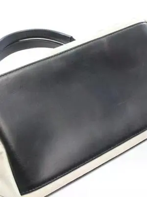 Balenciaga Navy Cabas Tote Bag
