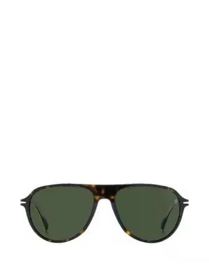 DB EYEWEAR BY DAVID BECKHAM Tortoiseshell-effect Pilot Sunglasses - Brown
