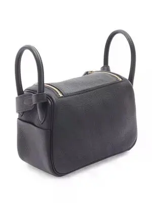 Hermès Mini Lindy Tote Bag - Black