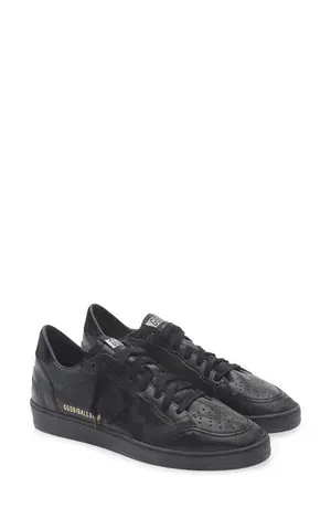 GOLDEN GOOSE Ball Star Sneaker - Black