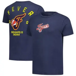 STADIUM ESSENTIALS Heather Indiana Fever Oversized Vintage Wash T-shirt - Denim