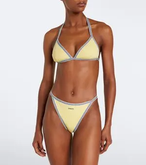 Versace Greca Bikini Top