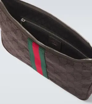 Gucci Lunetta Small Gg Canvas Crossbody Bag