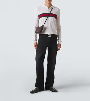 Gucci Lunetta Small Gg Canvas Crossbody Bag