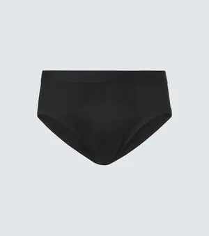 Zimmerli Cotton Jersey Briefs - Black