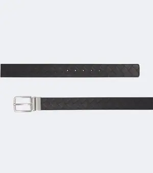 Bottega Veneta Intrecciato Leather Belt