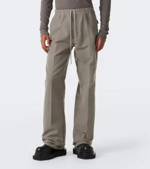Rick Owens Dietrich Cotton Straight-leg Pants