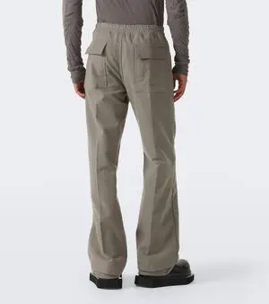 Rick Owens Dietrich Cotton Straight-leg Pants
