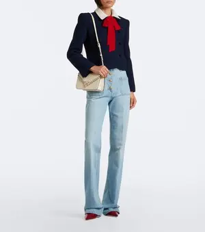 Valentino Garavani Rockstud Small Leather Crossbody Bag