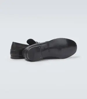 Gucci Como Horsebit Loafers - Black