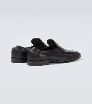 THE ROW Soft Two Leather Loafers