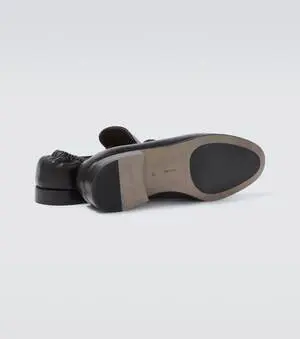 THE ROW Soft Two Leather Loafers