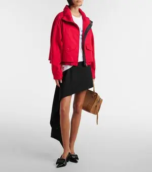 Loewe Cotton And Silk Gabardine Jacket