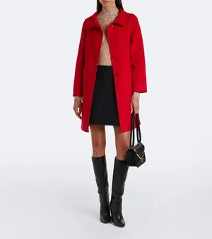 Valentino Garavani Wool And Cashmere Coat