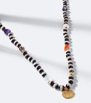 Ileana Makri Beaded Gemstone Necklace