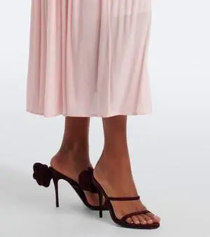 Magda Butrym Pleated Bustier Cocktail Dress - Pink