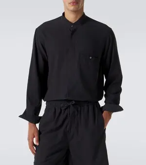 SAMAN AMEL Dom Silk Shirt