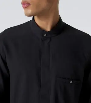 SAMAN AMEL Dom Silk Shirt