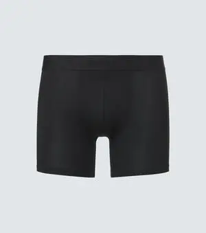 Zimmerli Jersey Boxer Briefs - Black
