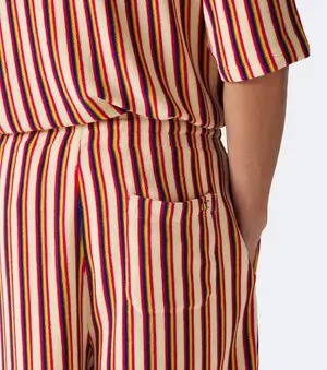Valentino Garavani Striped Terry Shorts - Multicoloured