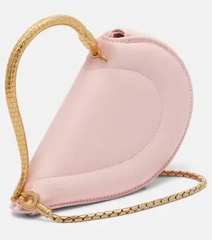 BVLGARI Serpenti Cuoricino Mini Top-handle Bag - Pink