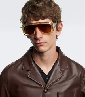 JACQUES MARIE MAGE Pausa Shield Sunglasses - Beige