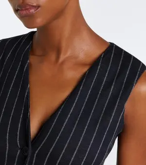 Max Mara Striped Vest