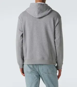 Valentino Garavani Vlogo Cotton Jersey Hoodie