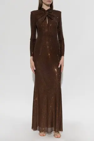 SELF-PORTRAIT Dress With Shimmering Sequins