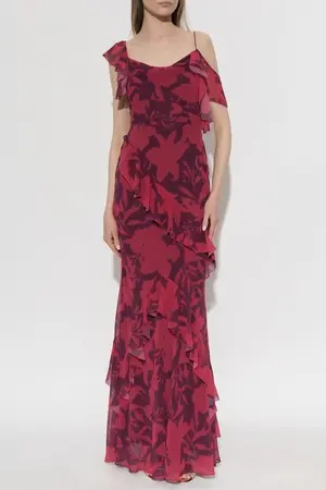 SELF-PORTRAIT Dress With Ruffles
