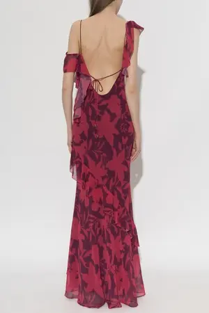 SELF-PORTRAIT Dress With Ruffles
