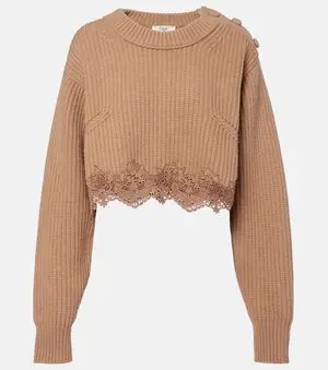 Chloe Trimmed Sweaters For Women