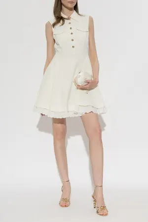 SELF-PORTRAIT Dress With Lace Trim