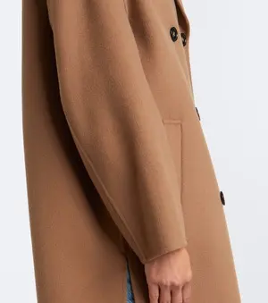 Max Mara Double-breasted Virgin Wool Coat