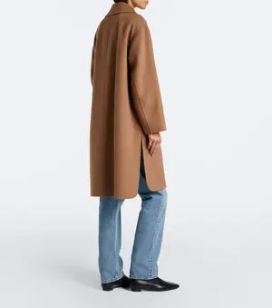 Max Mara Double-breasted Virgin Wool Coat