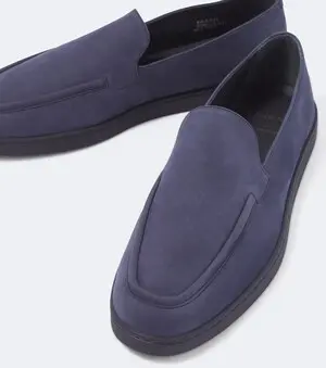 Church's Stanley Nubuck Leather Loafers Navy